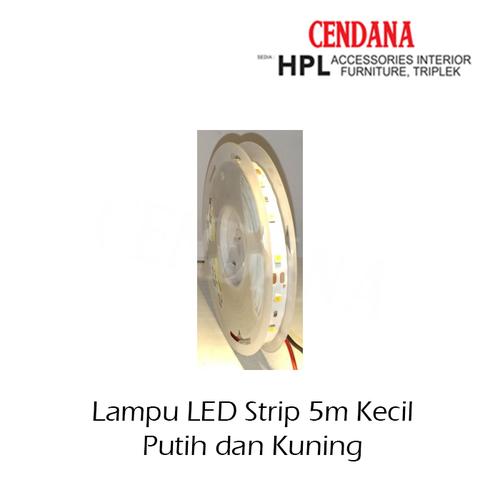 Jual Lampu LED Strip 5 meter kecil Putih dan Kuning - Putih - Kota ...