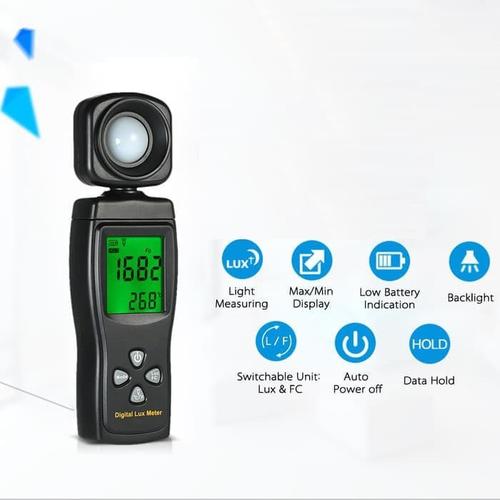 Jual Alat Ukur Cahaya / Mengukur Lumen - Digital Luxmeter Lightmeter ...