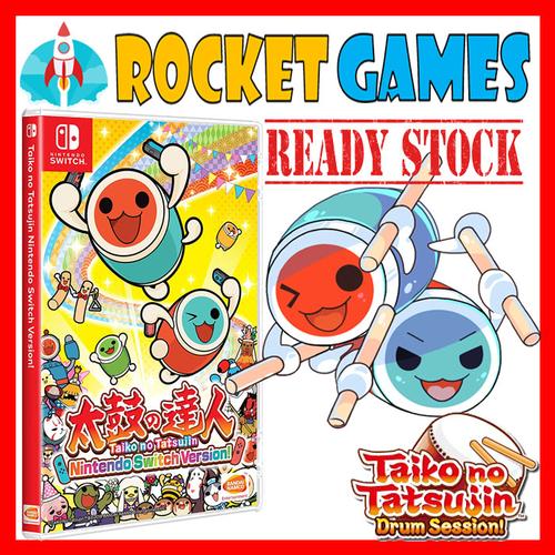 Promo Nintendo Switch Taiko No Tatsujin Drum n Fun Session! (English ...