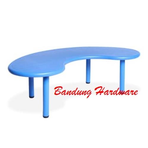 Jual INFORMA MEJA PLASTIK ANAK U-SHAPE - YARIS TABLE U-FORM BLUE-2154 ...