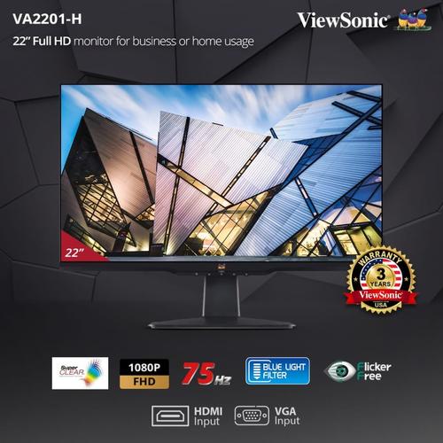 Jual Monitor Viewsonic VA 2201-H |75Hz|Adaptive Sync - Jakarta Pusat ...