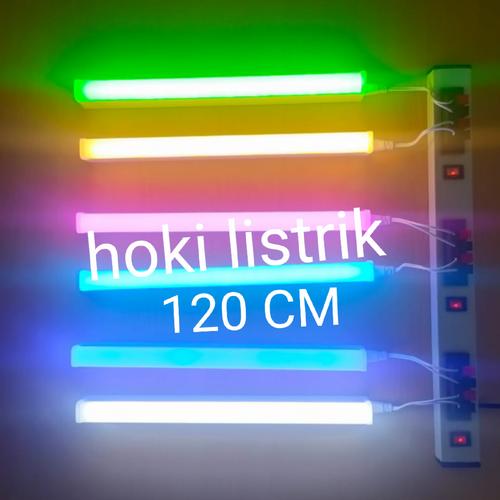 Jual Lampu Neon Tube TL T5 Led 18w 18 watt 120cm 1,2m warna warni ...