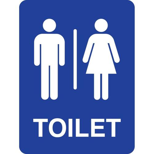 Jual Sign Toilet - Petunjuk Toilet - Petunjuk Kamar Mandi C 20 x 15 ...