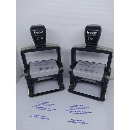Jual Jual Stempel Trodat Jumbo Stempel Pengesahan Kantor Stempel Jadi ...
