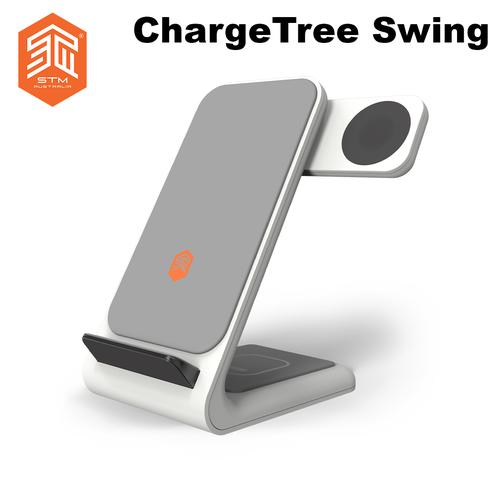 Promo STM 3in1 Docking Wireless Charging Station Charge Tree Swing ...
