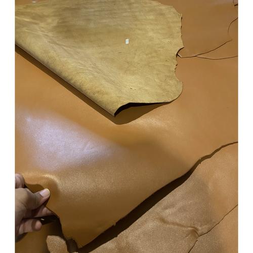 Jual Kulit Sapi asli lembaran FULL GRAIN (pori polos) ukuran A4 - Tan ...