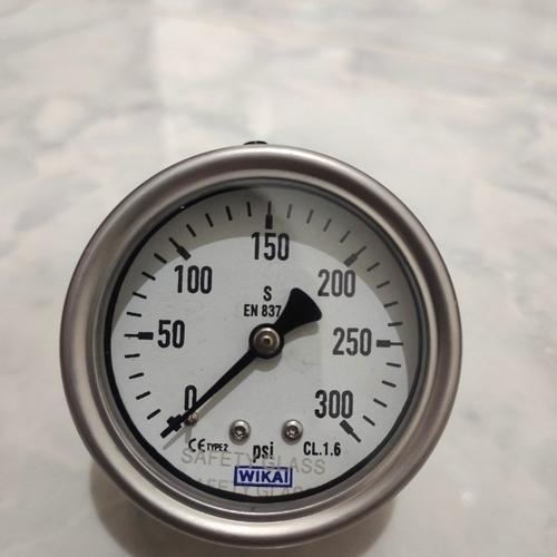 Jual WIKA Pressure D 2,5" 0-300 psi, drat 1/4" NPT Full SS Back (Payung) - Jakarta Utara - Maju ...