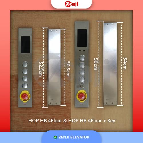 Promo HOP Tombol Dumbwaiter / Tombol lift barang IMPORT - 4F Bulat ...