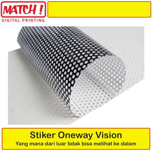 Jual stiker one way vision cetak - Jakarta Barat - Match Digital ...