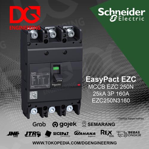Jual Schneider MCCB EZC250N 25kA 3P 160A EZC250N3160 - Kota Semarang - DG Engineering | Tokopedia