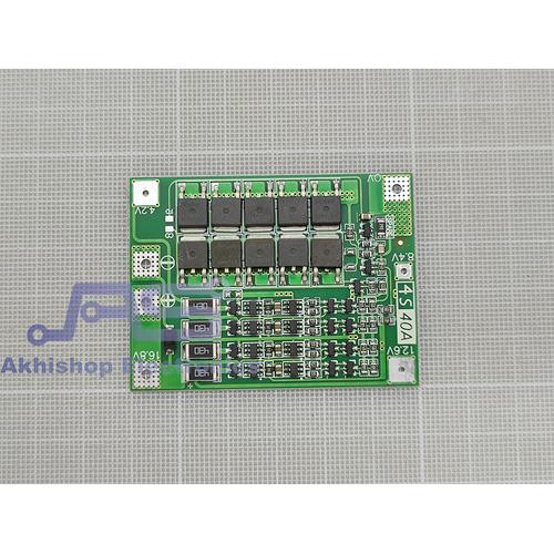 Jual BMS Module 4S 16.8V 40A 18650 Lithium Charger Protection Balance ...