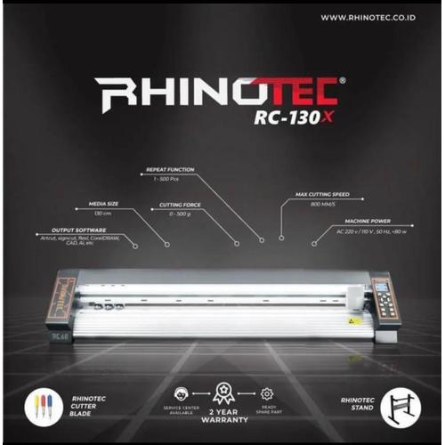 Jual Mesin Cutting Sticker Rhinotec RC-130 XA Original Garansi 2 Th ...