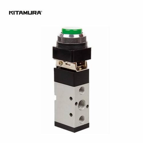 Jual Mechanical Valve Push Button Pneumatic 5/2 1/4" - Jakarta Barat - Kitamura Part | Tokopedia