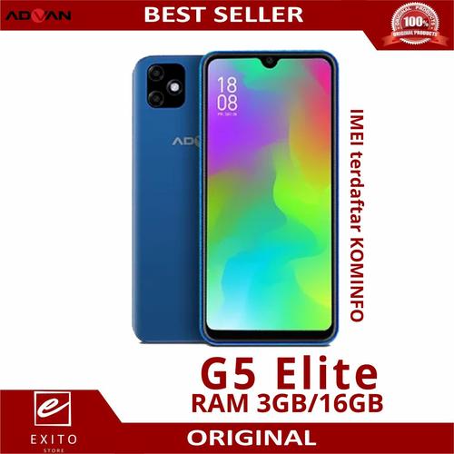 Jual Advan G5 Elite ram 3gb rom 16gb garansi resmi advan - biru tua ...