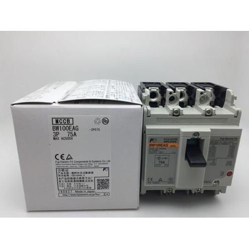 Jual MCCB Breaker NFB Fuji BW 100EAG 3POLE 50-100A Fuji Elect BW100EAG ...