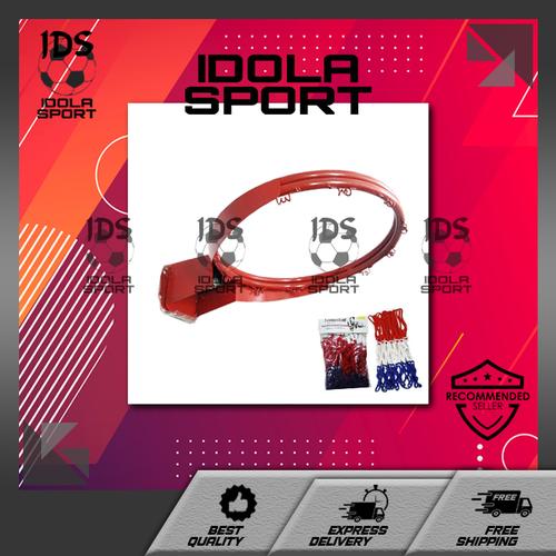 Jual Ring basket per standart internasional double rim + jaring 12 ...