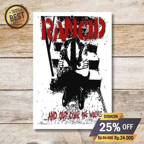 Jual Poster Band Rancid - Poster Aesthetic - Poster kayu - 2030144BTR ...