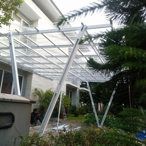 Jual Kanopi(Canopi) Carport Atap Spandek Transparan, solarflat & Plafon ...