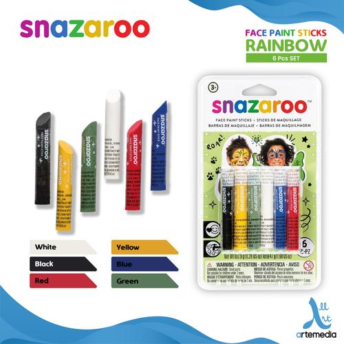 Jual Cat Muka Snazaroo Stick Face Body Paint Color Set - RAINBOW - Kota ...