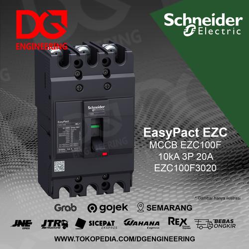 Jual Schneider MCCB EZC100F 10kA 3P 3 Pole 20A EZC100F3020 - Kota Semarang - DG Engineering ...