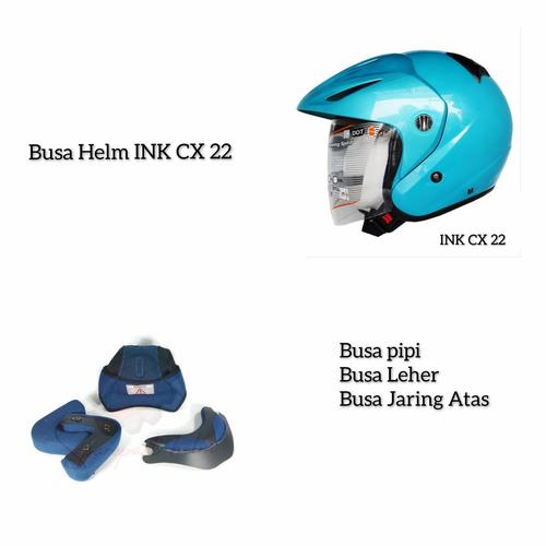 Jual Busa helm INK CX 22 (Full Set) (Kancing besi) - Busa Set, M - Kota ...