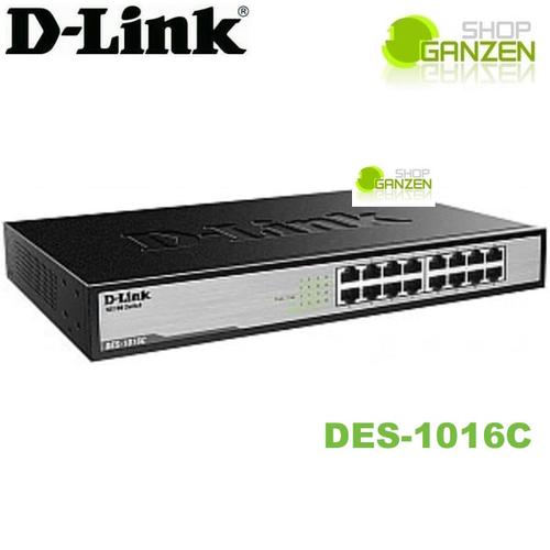 Jual Dlink D-link DES-1016C , Switch 16 Port 10/100Mbps Metal Case ...