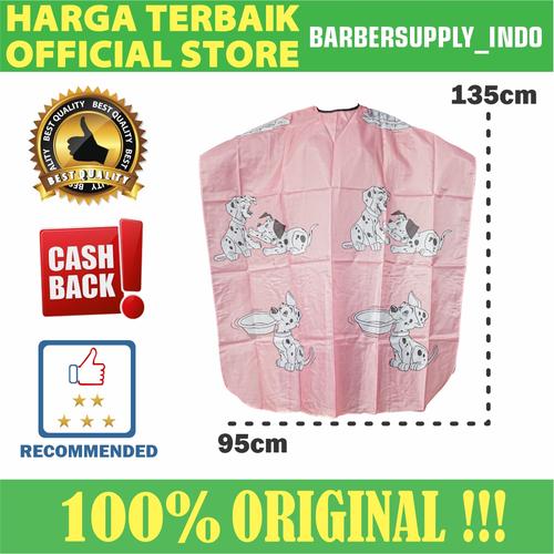 Jual KEP / KIP / CAPE / SARUNG CUKUR POTONG RAMBUT SALON BARBER ANAK ...