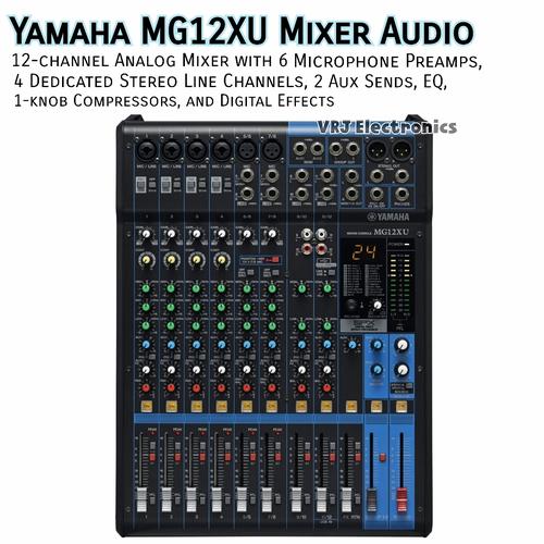 Jual Mixer Audio Yamaha MG12XU 12-channel Mixer with USB and Effects ...