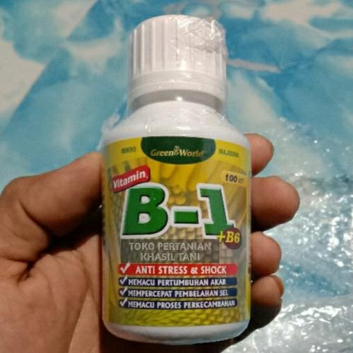 Jual Vitamin B1 GreenWorld 100ml Green World Obat Anti Stress Stres ...
