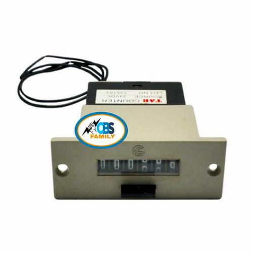 Jual TAB Counter Analog 6 Digit LFC6 / 220VAC / 24VDC - 24VDC - Jakarta ...