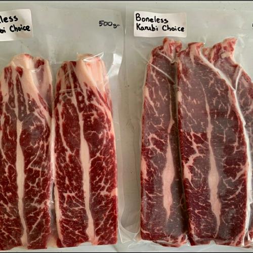 Jual karubi boneless ribs - karubi short ribs choice US/ daging iga ...