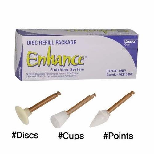 Jual Enhance Dentsply bur poles low speed dental polishing - Cup - Kota ...