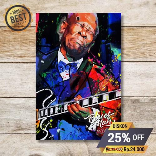 Jual Poster Band BB King - Poster Aesthetic - Poster kayu - 2030147BTR ...
