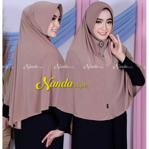 Jual Hijab instant Jersey Korea Super L By Nanda Hija - Hitam, L - Jakarta Barat - Ersy ...