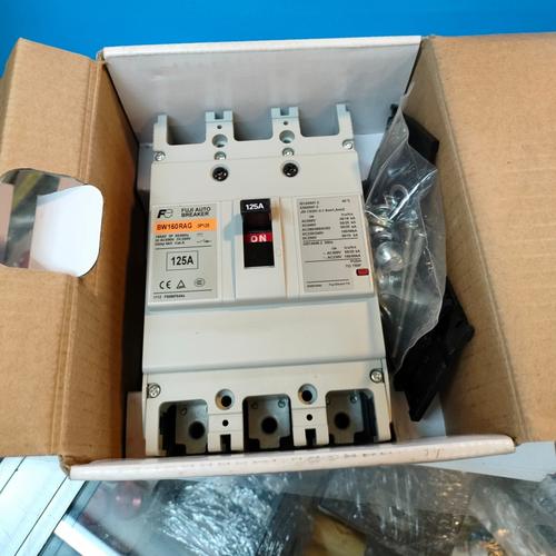 Jual MCCB NFB Breaker FUJI BW160RAG BW 160 RAG 3pole 125-160A Fuji 50KA ...