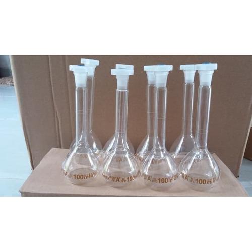 Jual Labu ukur, volumetric flask, Labu tentukur. merk pyrex ukuran 50ml - Kota Medan - DODHAI ...