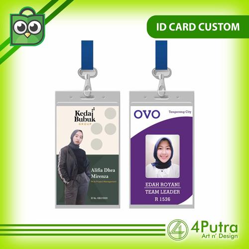 Jual ID CARD Custom ( 2sisi ) - Jakarta Barat - 4Putra Art n' Design ...