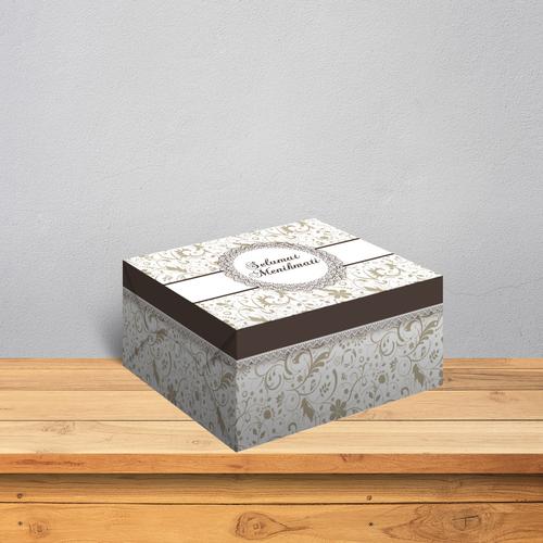 Promo Dus Kue Batik CKL 12x12 Tutup Sambung / Food Container / Kotak ...