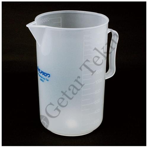 Jual Beaker Plastik PP 2000ml with Handle Japan Standards - Kab. Bekasi - Getar Teknik | Tokopedia