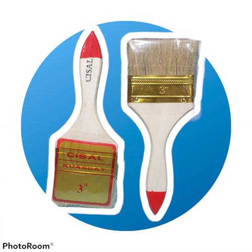 Jual KUAS TEMBOK / KUAS CAT 633 CISAL 3 INCH /KUAS BESI / KUAS CISAL ...