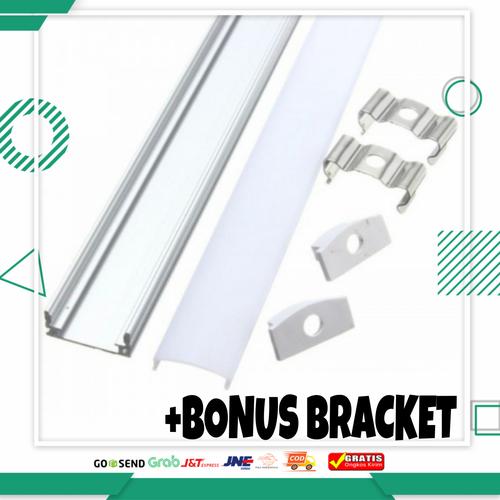 Jual LED PROFILE COVER CASING RUMAH KAP HOUSING LED STRIP RIGID ...