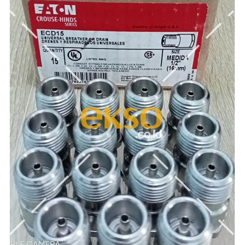Jual EATON CROUSE-HINDS UNIVERSAL BREATHER DRAIN ECD15 1/2 INCH ...