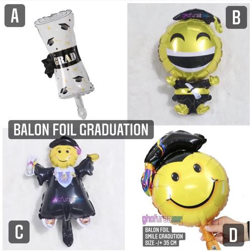 Jual Balon Foil Graduation Toga - balon Wisuda - balon graduation ...