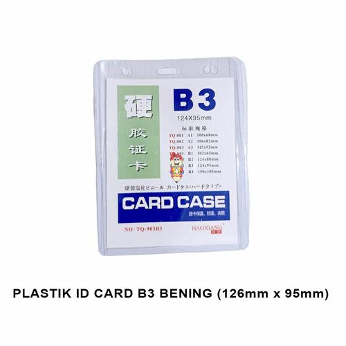 Jual PLASTIK ID CARD / card case B3 - Bening - Kota Denpasar - Bali ...