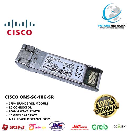 Jual CISCO ONS-SC+-10G-SR-SFP-TRANSCEIVER MODULE - Jakarta Utara ...
