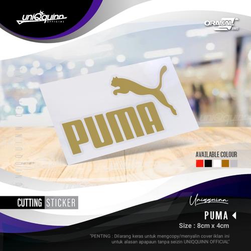 Jual UNQ Cutting Sticker Logo Puma Bahan Oracal | Stiker Logo Puma ...