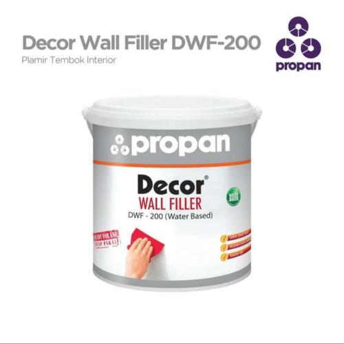 Jual PROPAN DECOR WALL FILLER DWF-200 PLAMUR DEMPUL TEMBOK - 4 KG ...