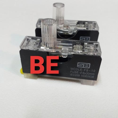 Jual Fuse kubur Din Rail SB 1 pole Fs 10 Fuse Holder kaca FS 10 ...