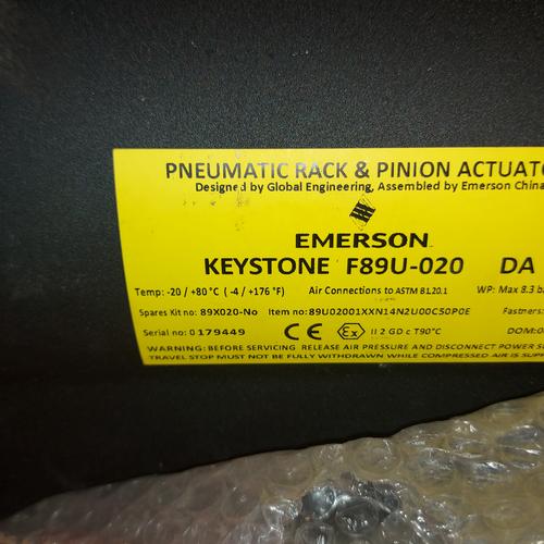 Jual KEYSTONE PNEUMATIC ACTUATOR F.89U 020 DA - Kota Surabaya - Aneka ...