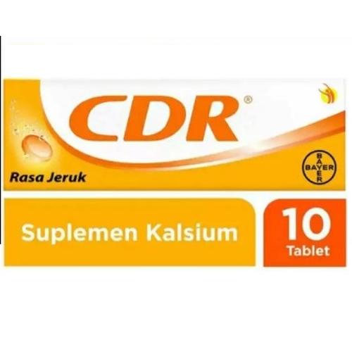 Jual CDR isi 10 tablet - CDR 10 - Supplement Kalsium Vit C - Vitamin ...